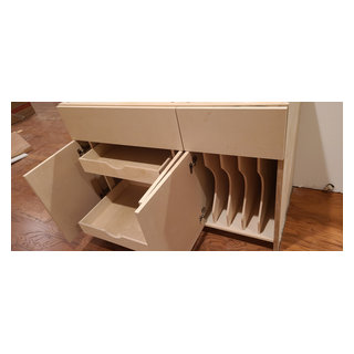 Home Remodel - Modern - Staircase - Dallas - by DCI Custom Woodworks ...