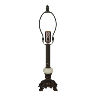 10"H Candlestick Table Base Hardware - Traditional - Lamp Bases - by ...