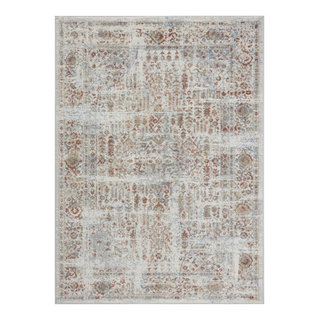 United Weavers Austin Nixon Rust Area Rug 7'10"x10'6" - Contemporary ...