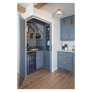 Worth Street - Eclectic - Home Bar - Raleigh - by Clearcut Construction ...