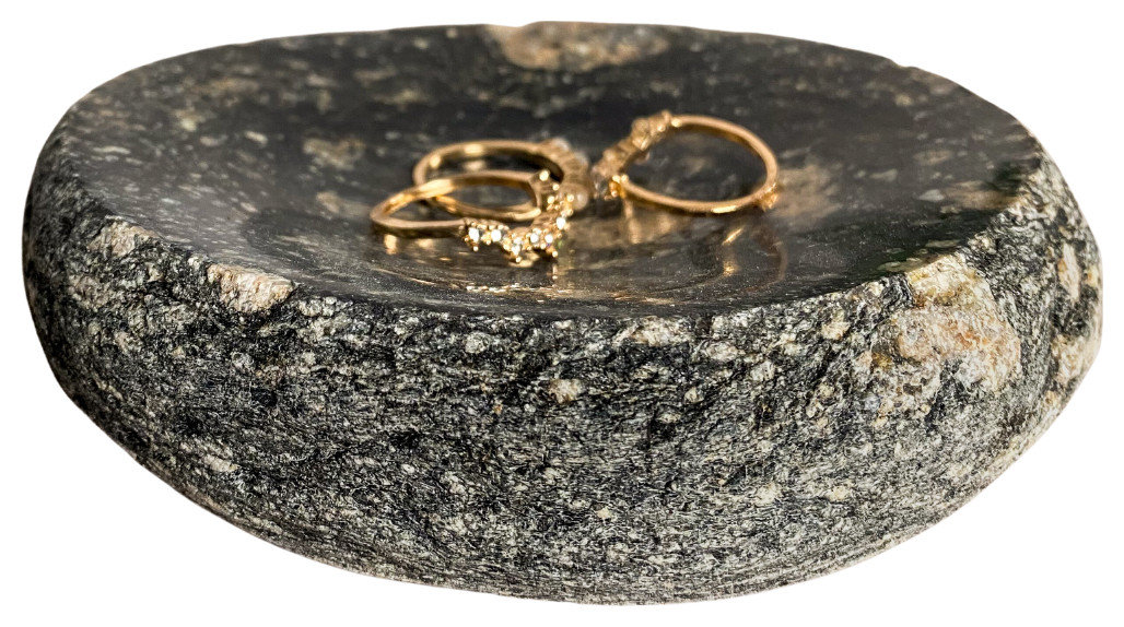 Stone Dish, Small - Contemporary - Soap Dishes & Holders - by Funky ...