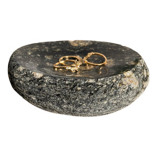 Stone Dish, Small - Contemporary - Soap Dishes & Holders - by Funky ...