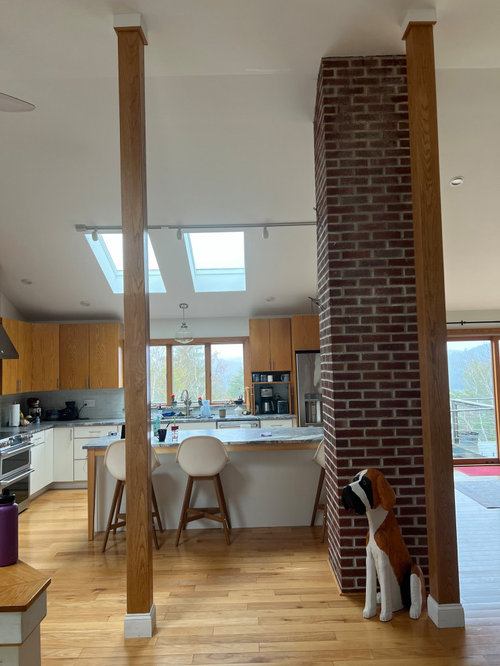 What to do with center chimney?