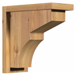 Monterey Corbel w/Backplate, 12"Dx12"H - Transitional - Corbels - by ...