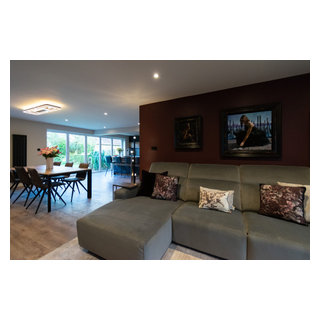 Modern Kitchen Open Plan Living Space in Berkshire - Contemporáneo ...