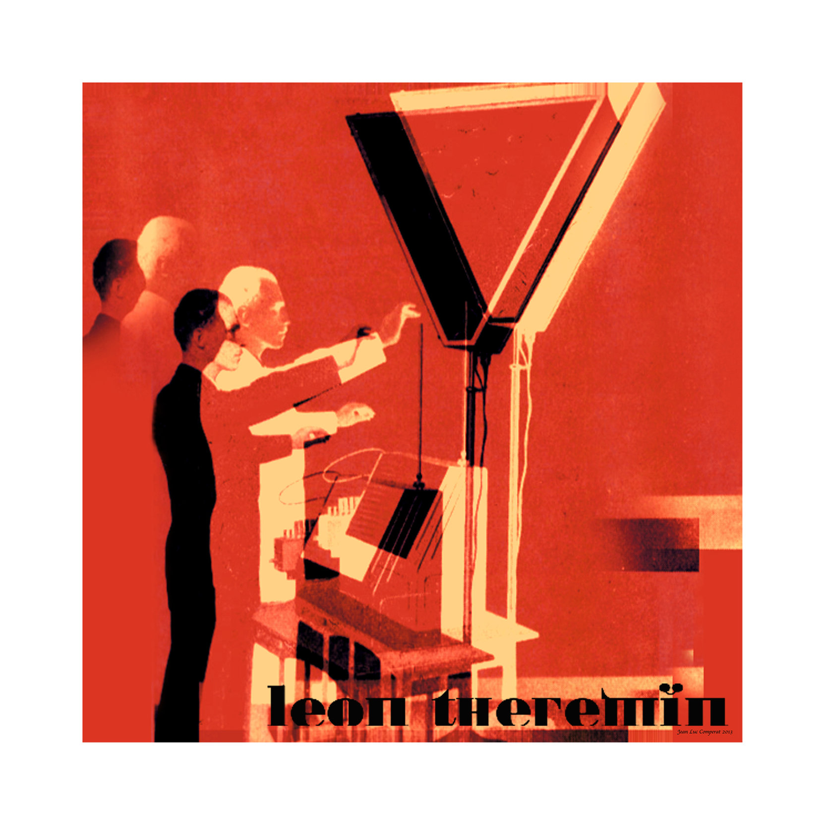 Leon Theremin Pop Art, 36x36 Stretched - Contemporary - Prints And ...