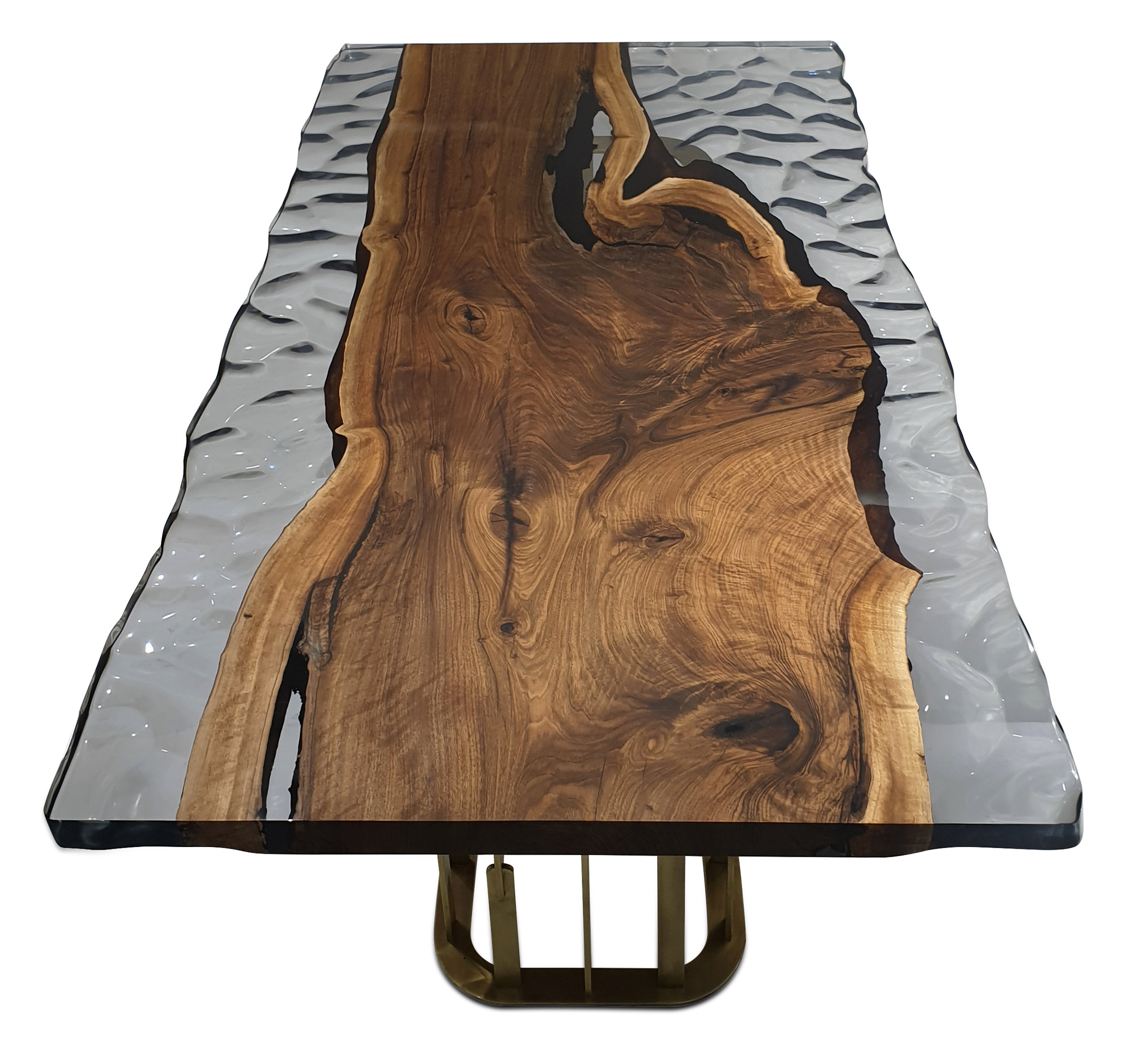 Arion Wavy Dining Table, 12-14 Seater - Contemporary - Dining Tables ...