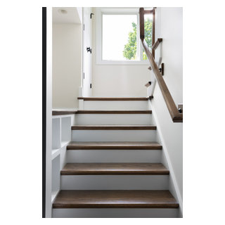 Cornerstone Cubbies - Transitional - Staircase - Chicago - by Designed ...