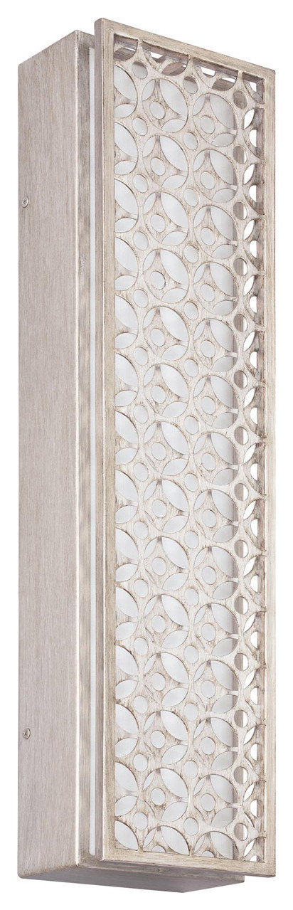 Feiss Kenney 4-Light LED Wall Sconce Sunrise Silver - Transitional ...