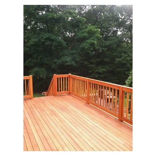 Douglas fir deck - Rustic - Deck - Boston - by Liberty Homes | Houzz AU