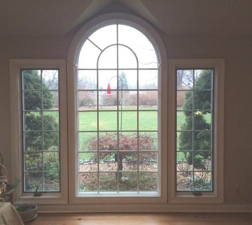 Help with an irregular shape picture window