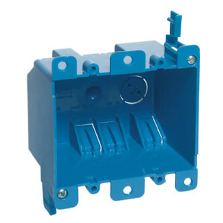 Carlon B225R-UPC Old Work Switch & Outlet Box 25 CUIN, 2 Gang ...