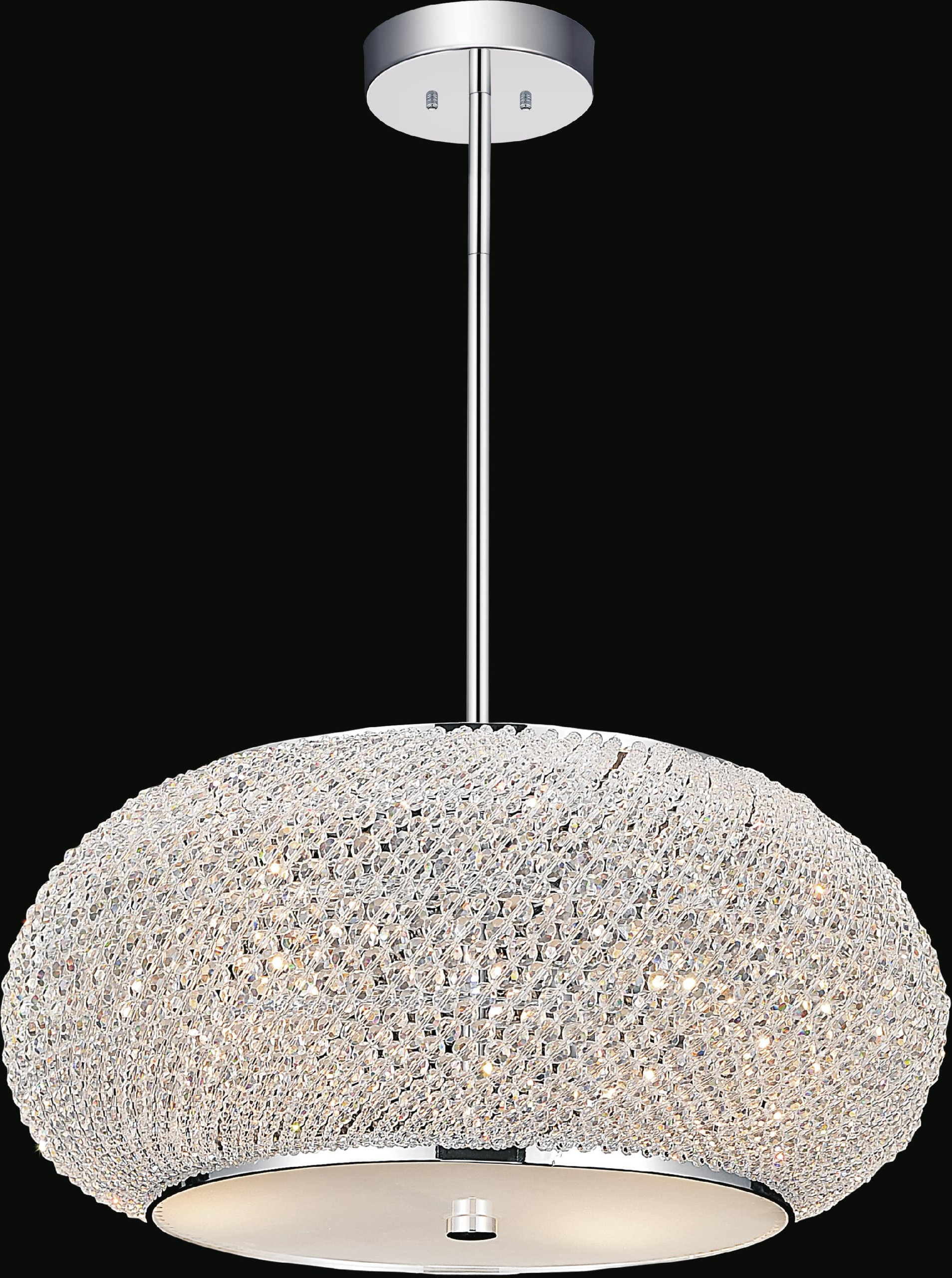 CWI LIGHTING 5476P16C 4 Light Down Chandelier with Chrome finish ...