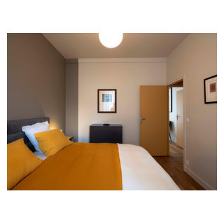 Construction d’une maison neuve - Contemporain - Chambre - Autres ...