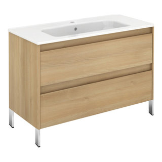 Ambra 100F Freestanding Bathroom Vanity - Contemporary - Bathroom ...
