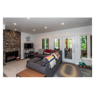 Custom Sunset Trent - Rustic - Basement - Toronto - by Quality Homes ...