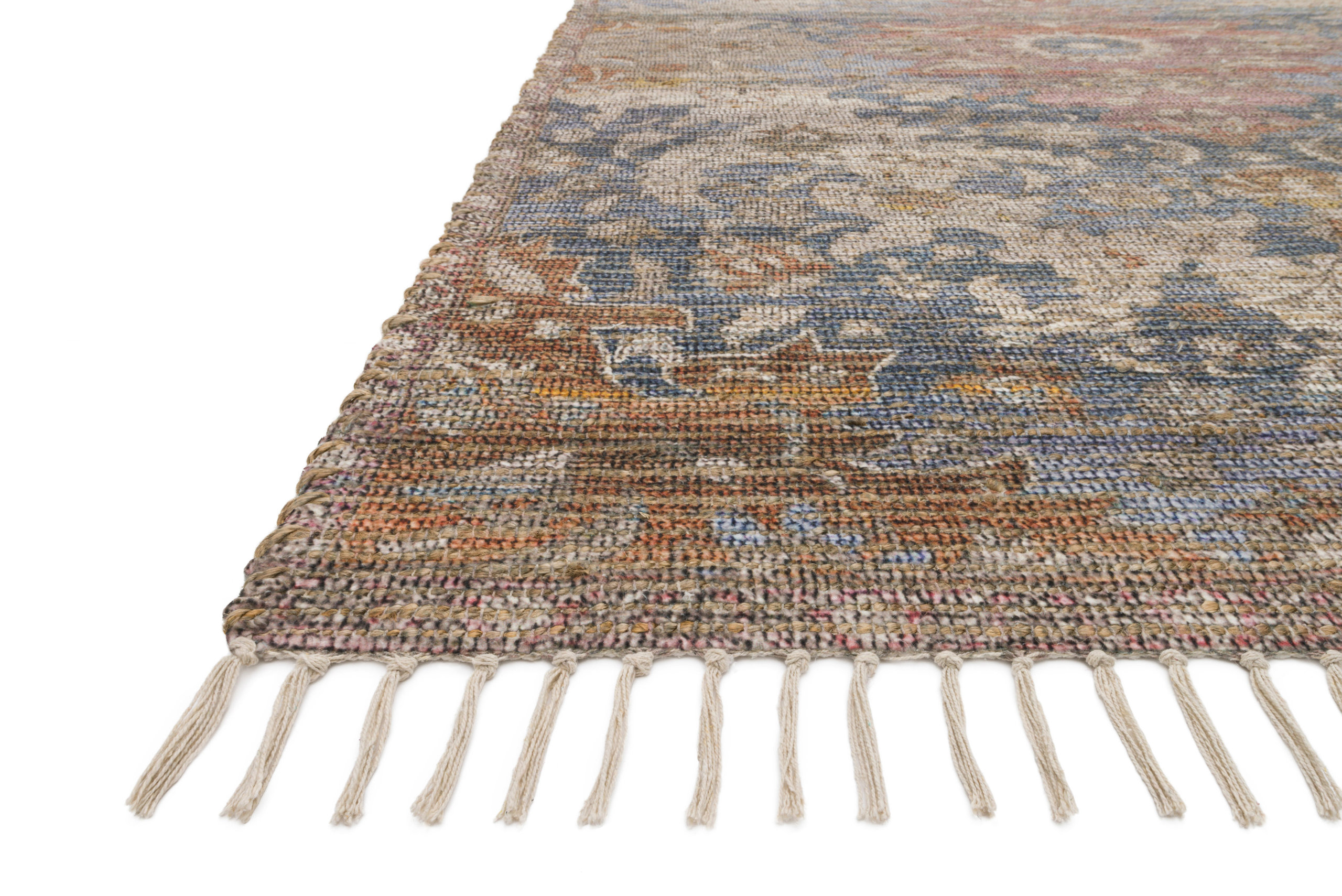 Loloi Cornelia Cor-06 Denim/Multi By Justina Blakeney 5'0"x7'6" Rug, 5 ...