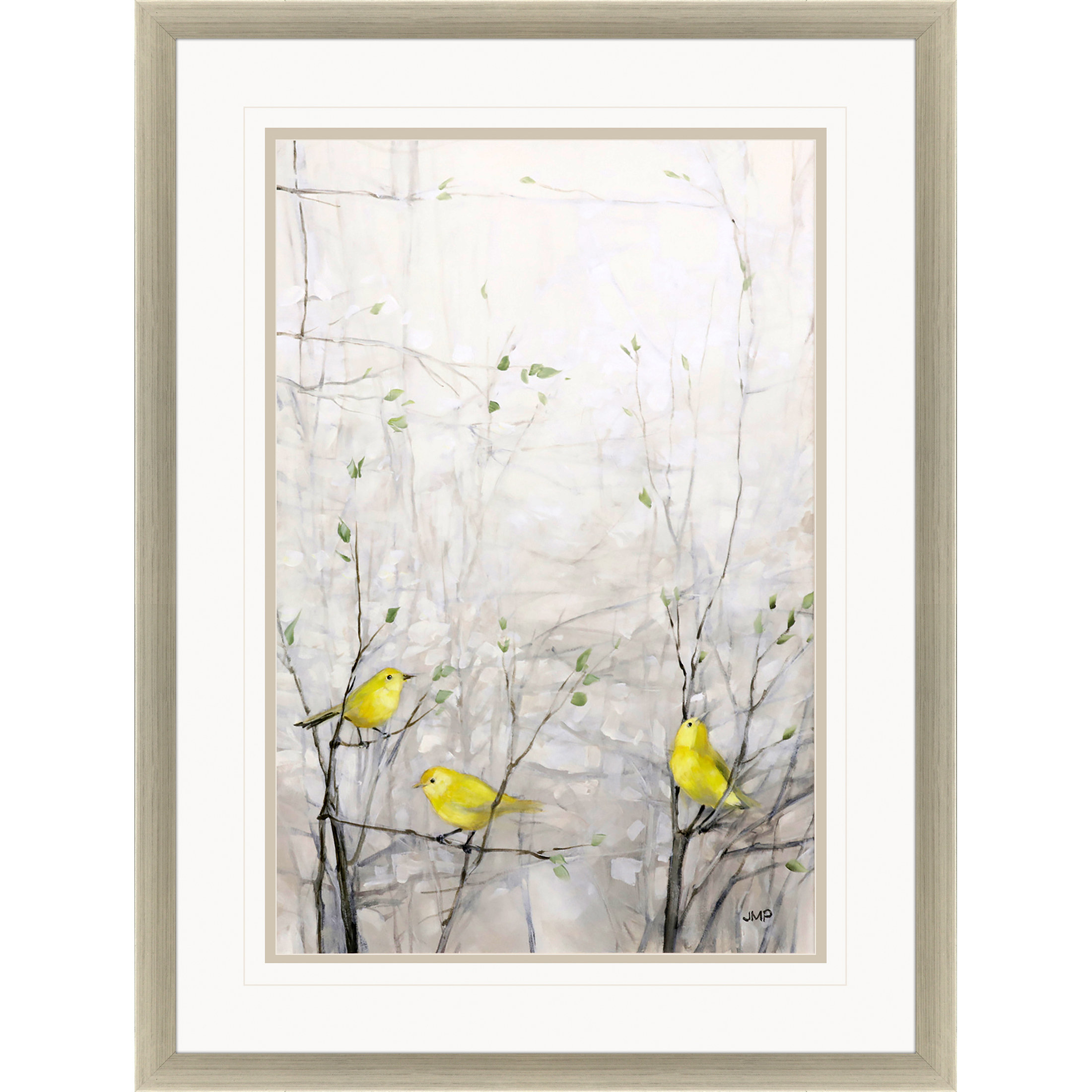 Birds in Trees II Artwork - Contemporary - Prints And Posters - by ...