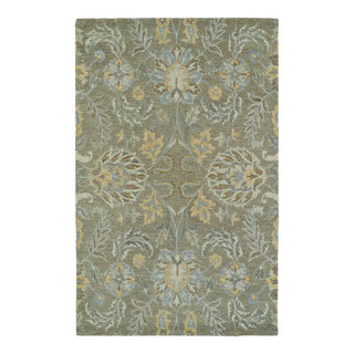 Kaleen Helena Collection Sage Milkchocolate Area Rug 5'x7'9 ...