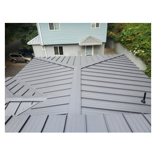 WEST SEATTLE ROOF REFRAME - Modern - Exterior - Seattle - by DCS Built ...