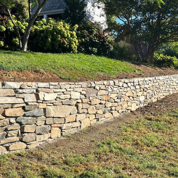 Dry Stacked Retaining Wall - Photos & Ideas | Houzz