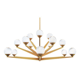 Modern Forms Double Bubble LED Chandelier - Midcentury - Chandeliers ...