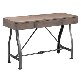 Jacinto Writing Desk - Industrial - Desks And Hutches - by HedgeApple ...