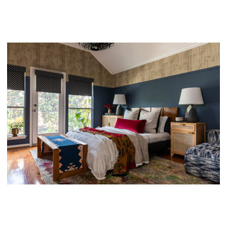 Worldly Design in the Heights - Eclectic - Bedroom - Houston - by Emily ...