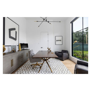 Modern Home on Championship Golf Course - Modern - Home Office ...
