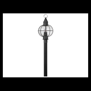 Hinkley Cape Cod 1 Light LED Outdoor Post Top/Pier Mount, Aged Zinc ...