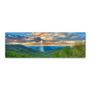 Doug Cavanah 'Blessings Of Spring' Canvas Art, 16"x47" - Contemporary ...