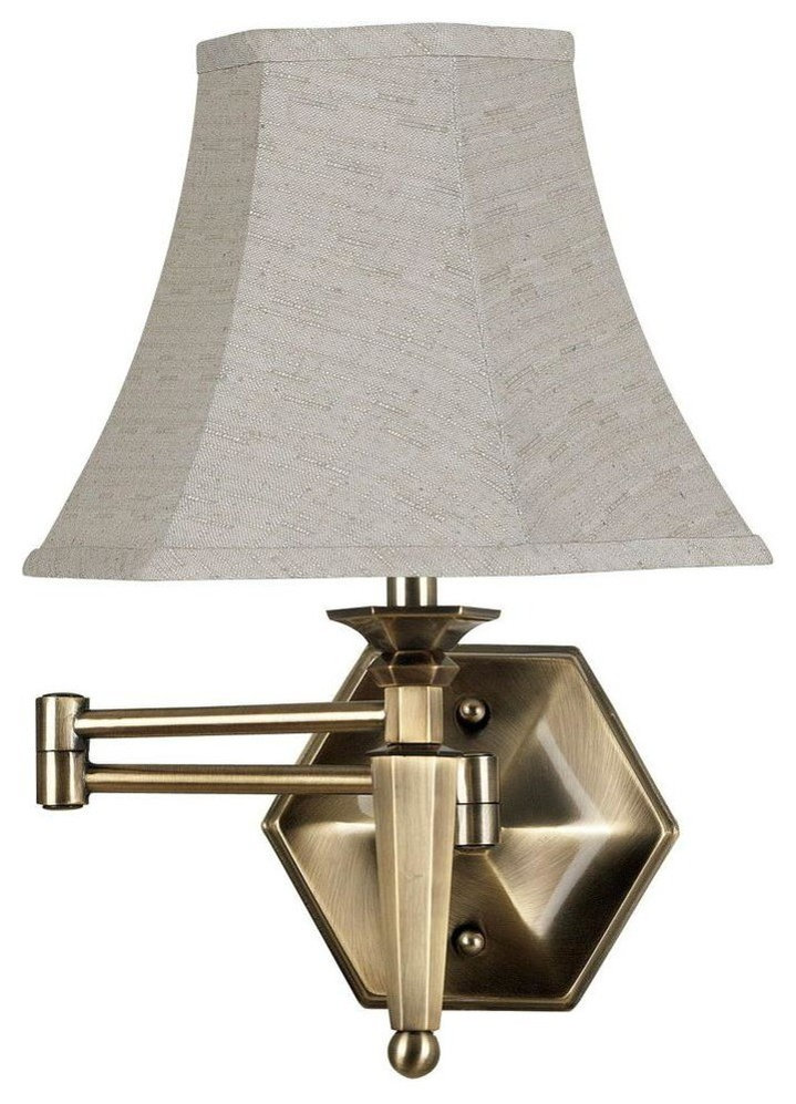 Kenroy Mackinley Wall Swing Arm Lamp - Traditional - Swing Arm Wall ...