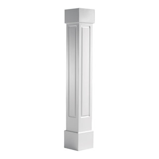 Endura-Craft Craftsman Classic, Square Non-Tapered, Raised Panel Column ...