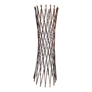 Willow Funnel Trellis - Rustic - Garden Trellises - by Master Garden ...