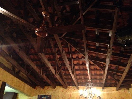 Exposed Rafter Ceiling Lighting | Homeminimalisite.com