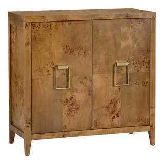 Two Door Natural Brown Cabinet - Rustic - Accent Chests And Cabinets ...
