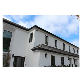 6 inch Angle Face/Flat Face Gutters with smooth Downspouts in Pacific ...