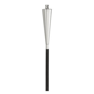 Blomus Polished Cone Torch, Black - Contemporary - Outdoor Torches - by ...