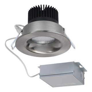 12 Watt LED Downlight - 3.5 in. - 120 Volt - Round - Remote Driver ...