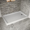 Streamline 60"x36" Corner Acrylic Shower Base - Modern - Shower Pans ...
