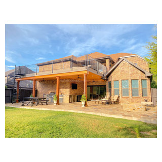 Riser's Outdoor Living Space - Contemporary - Balcony - Dallas - by ...