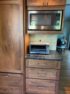 Microwave Cubby? | Houzz Forum