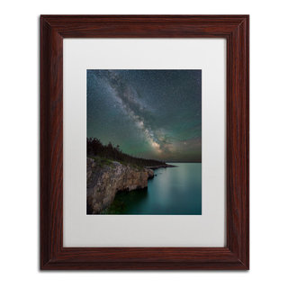 Michael Blanchette 'Cliff Point' Art, 14"x11" - Traditional - Prints ...