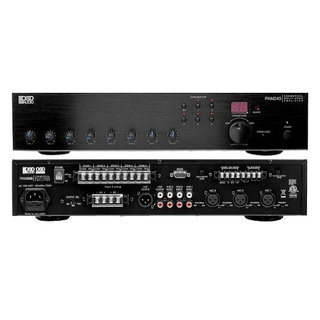 240W Class D Multi-Channel Commercial 70V Amplifier With Remote, PAM245 ...