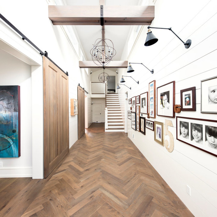 75 Shiplap Wall Hallway Ideas You'll Love - April, 2025 | Houzz