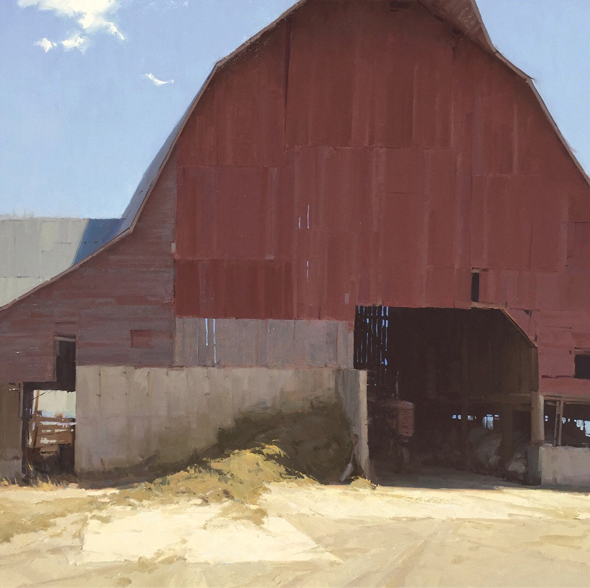 DAVID DIBBLE BREAK FOR LUNCH - Farmhouse - Paintings - by Trailside ...