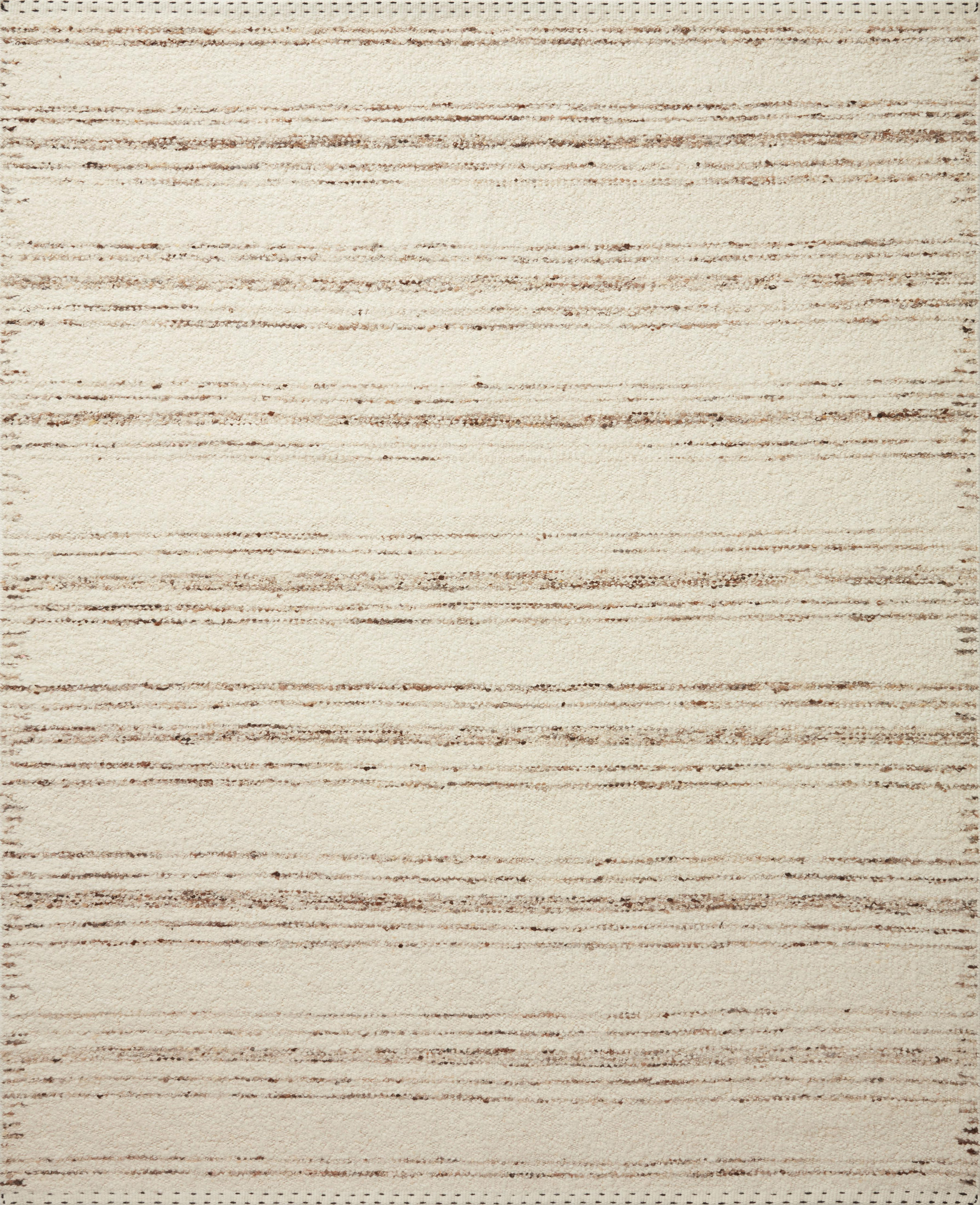 Loloi Roman Rom-02 Contemporary Ivory/Pebble 4'0"x6'0" Rug, 4'0"x6'0 ...