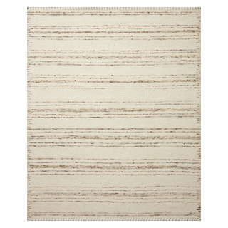 Loloi Roman Rom-02 Contemporary Ivory/Pebble 4'0"x6'0" Rug, 4'0"x6'0 ...
