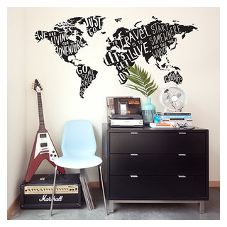 Paper Riot Co. || My Type of World Jumbo Wall Decals - Modern ...