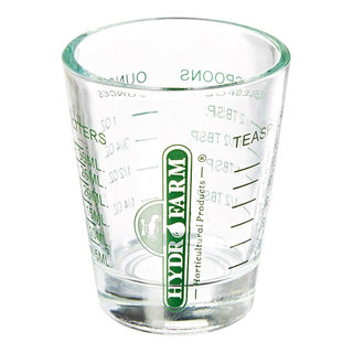 Hydrofarm® HGMMSG Mini Measure Shot Glass - Contemporary - Measuring ...